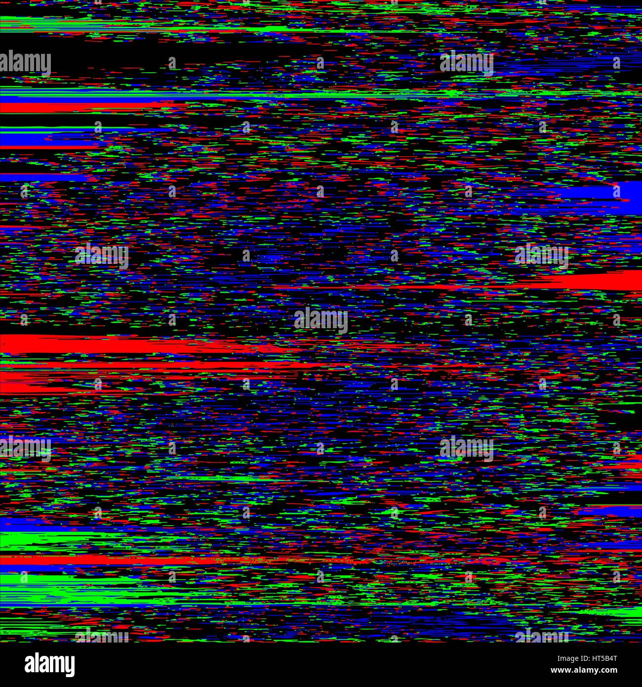 vector television noise abstract rgb glitch modern decoration ...