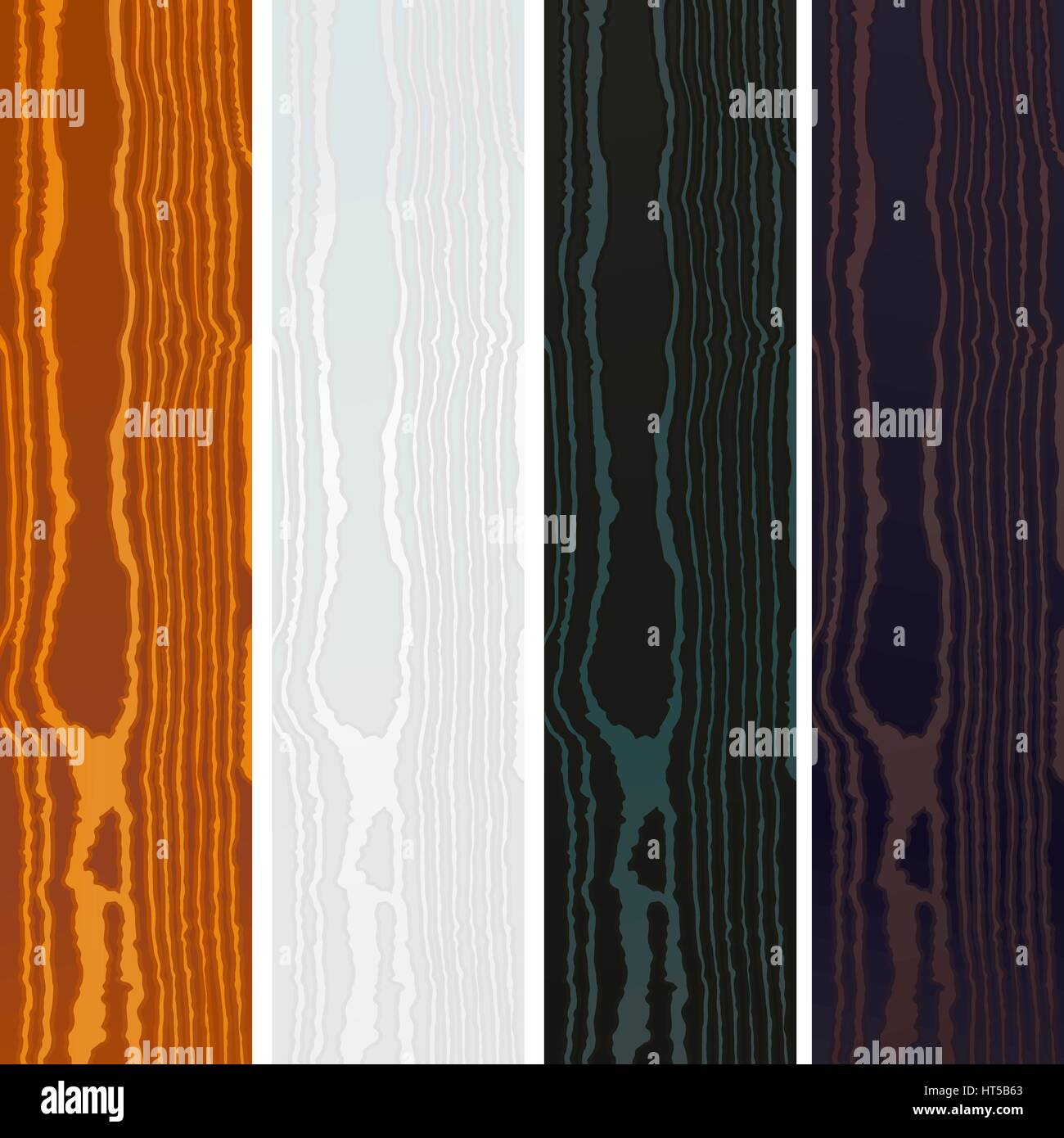 Sample various wood pattern Stock Vector Images - Alamy