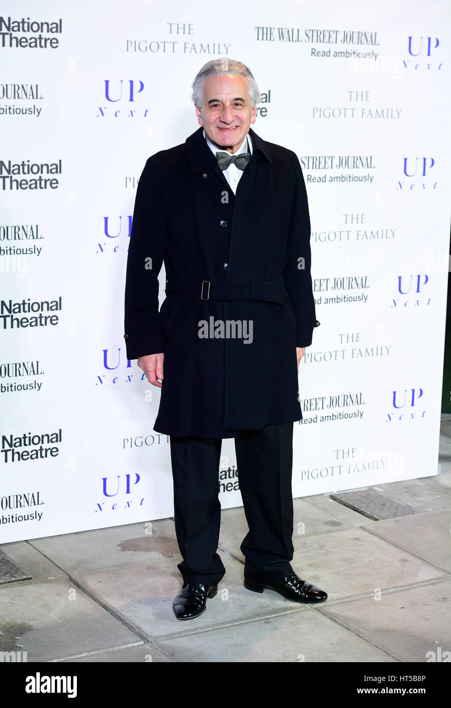 Henry goodman attending up next gala held national theatre hi-res stock ...