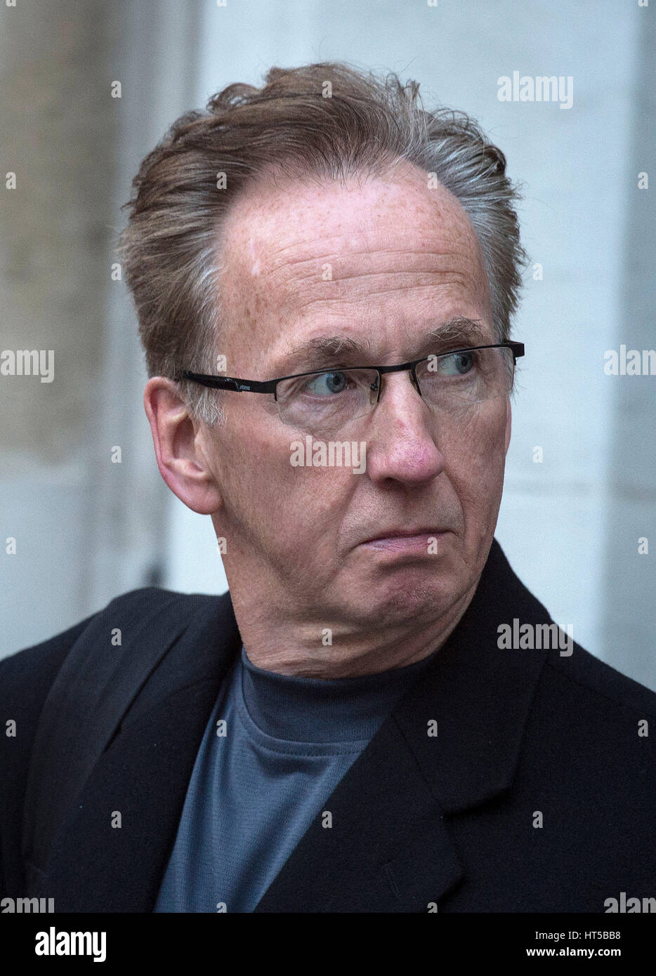 Michael Hanley, 60, leaves the Family Division of the High Court in ...