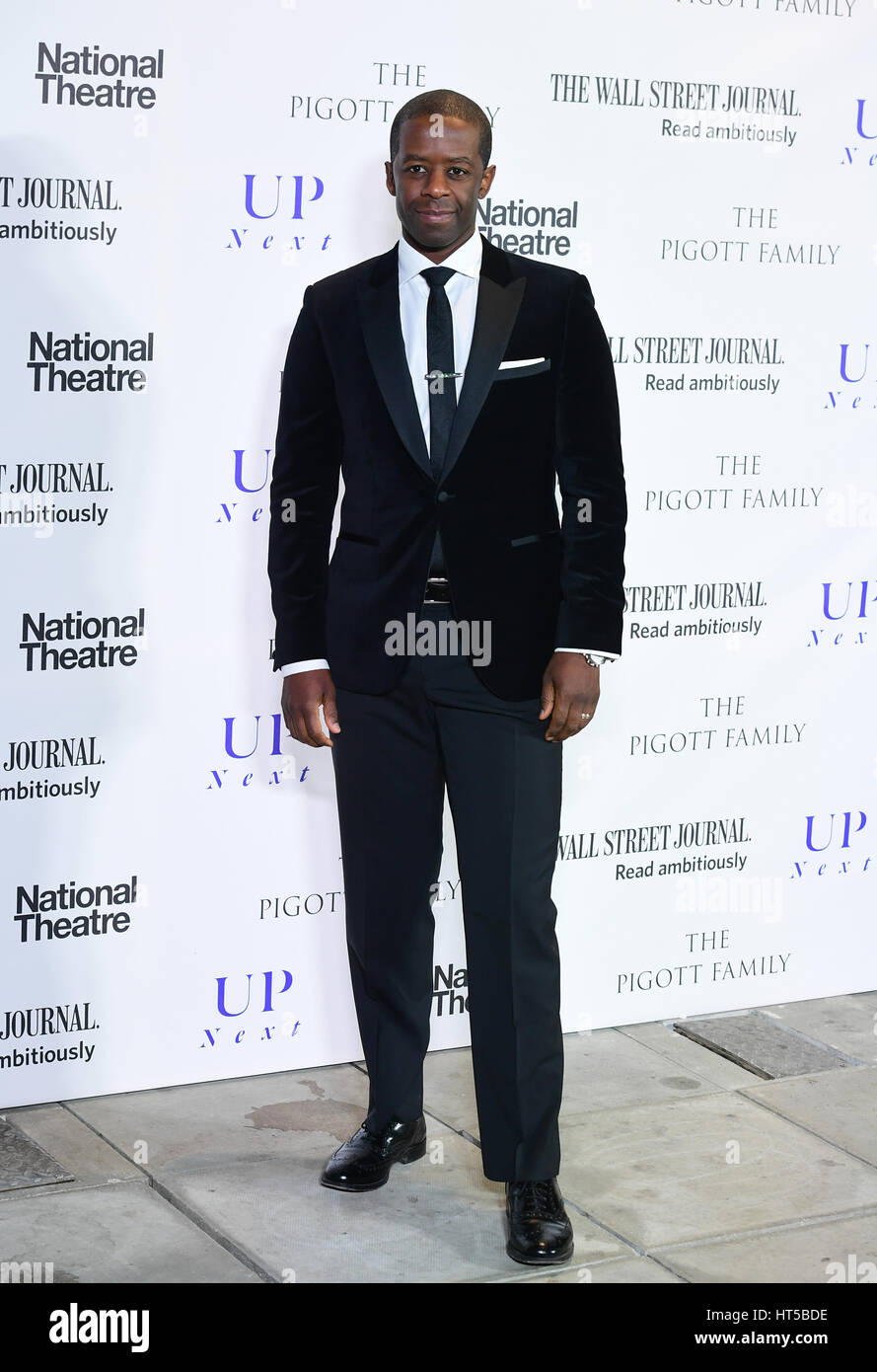 Adrian Lester attending the Up Next Gala held at the National Theatre ...