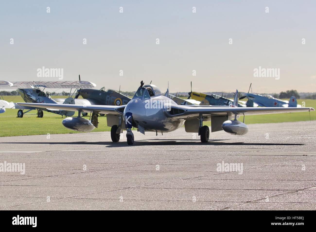 De havilland vampire cockpit hi-res stock photography and images - Alamy