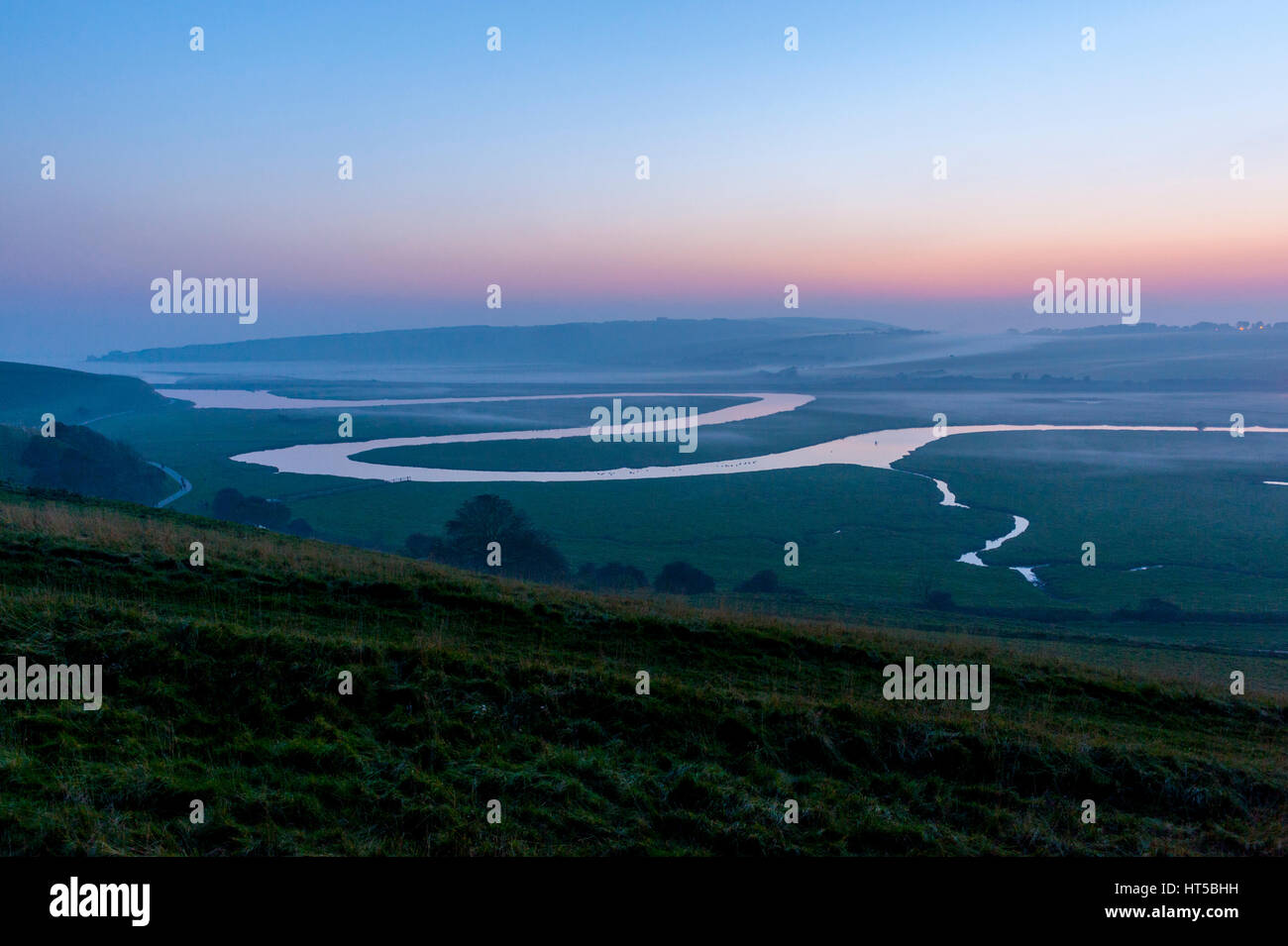 Cuckmere meander hi-res stock photography and images - Alamy