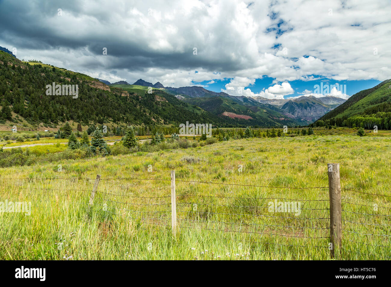The San Juan Skyway forms a 233 mile loop in southwest Colorado ...