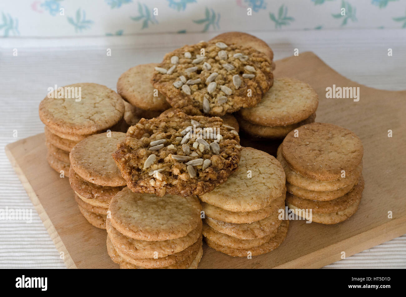 Homemade assorted cookies - mix cookies Stock Photo - Alamy