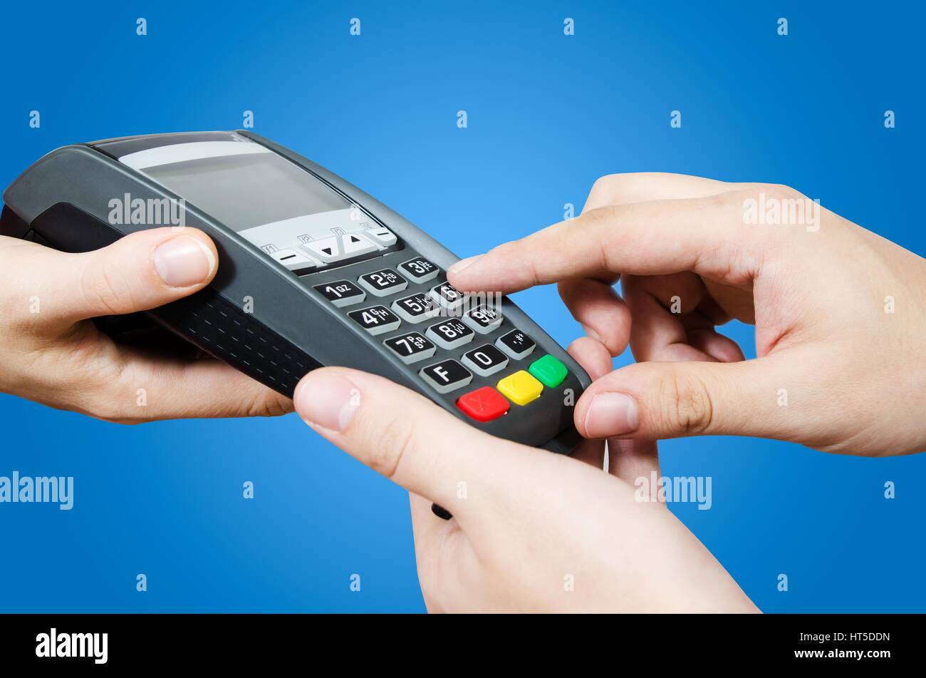 Payment through debit card hi-res stock photography and images - Alamy