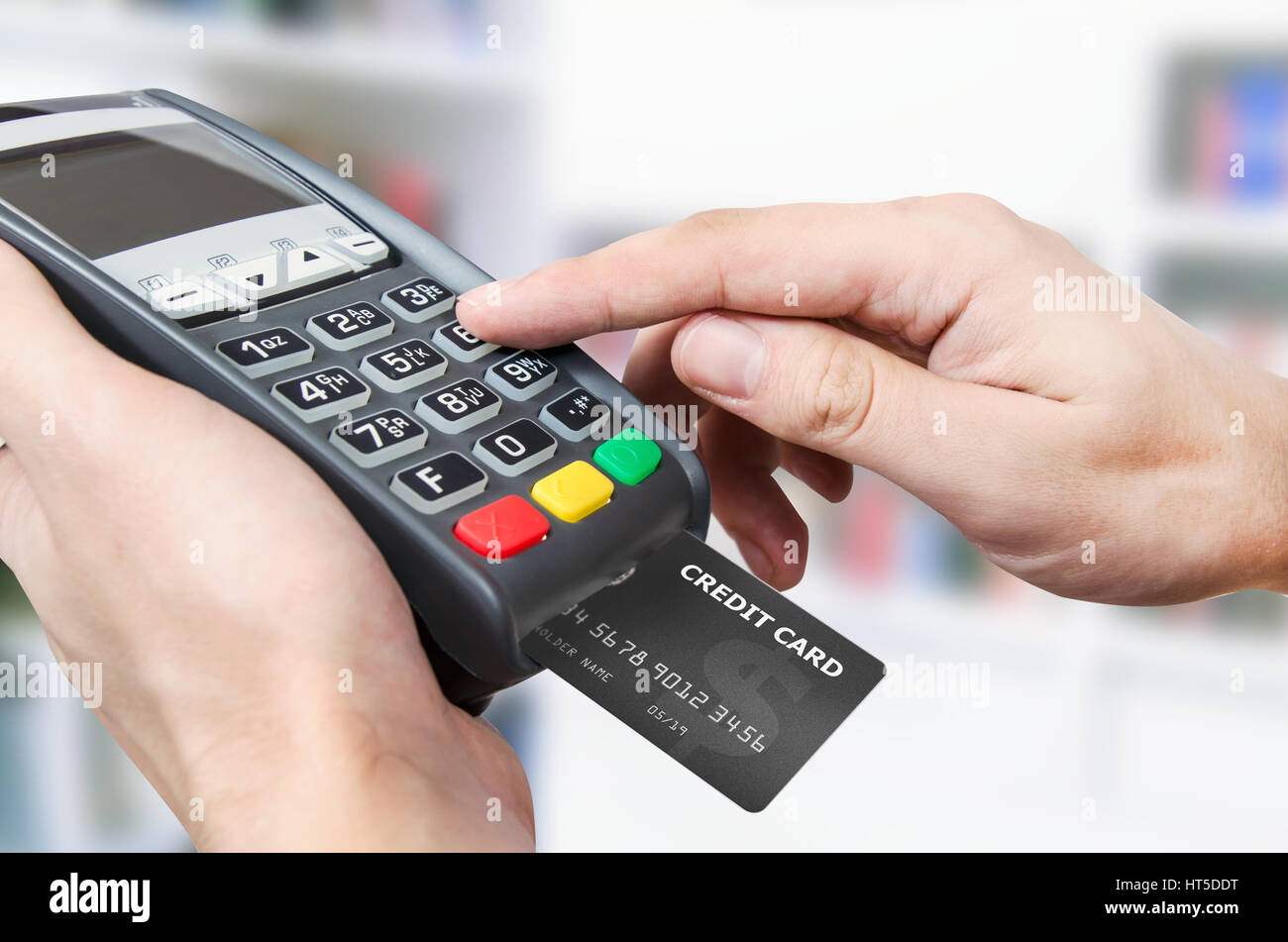 Debit card in wallet hi-res stock photography and images - Alamy