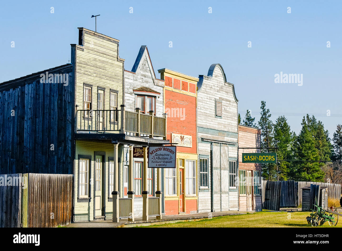 Fort Steele Heritage Town, Kootenay Region, British Columbia, Canada ...