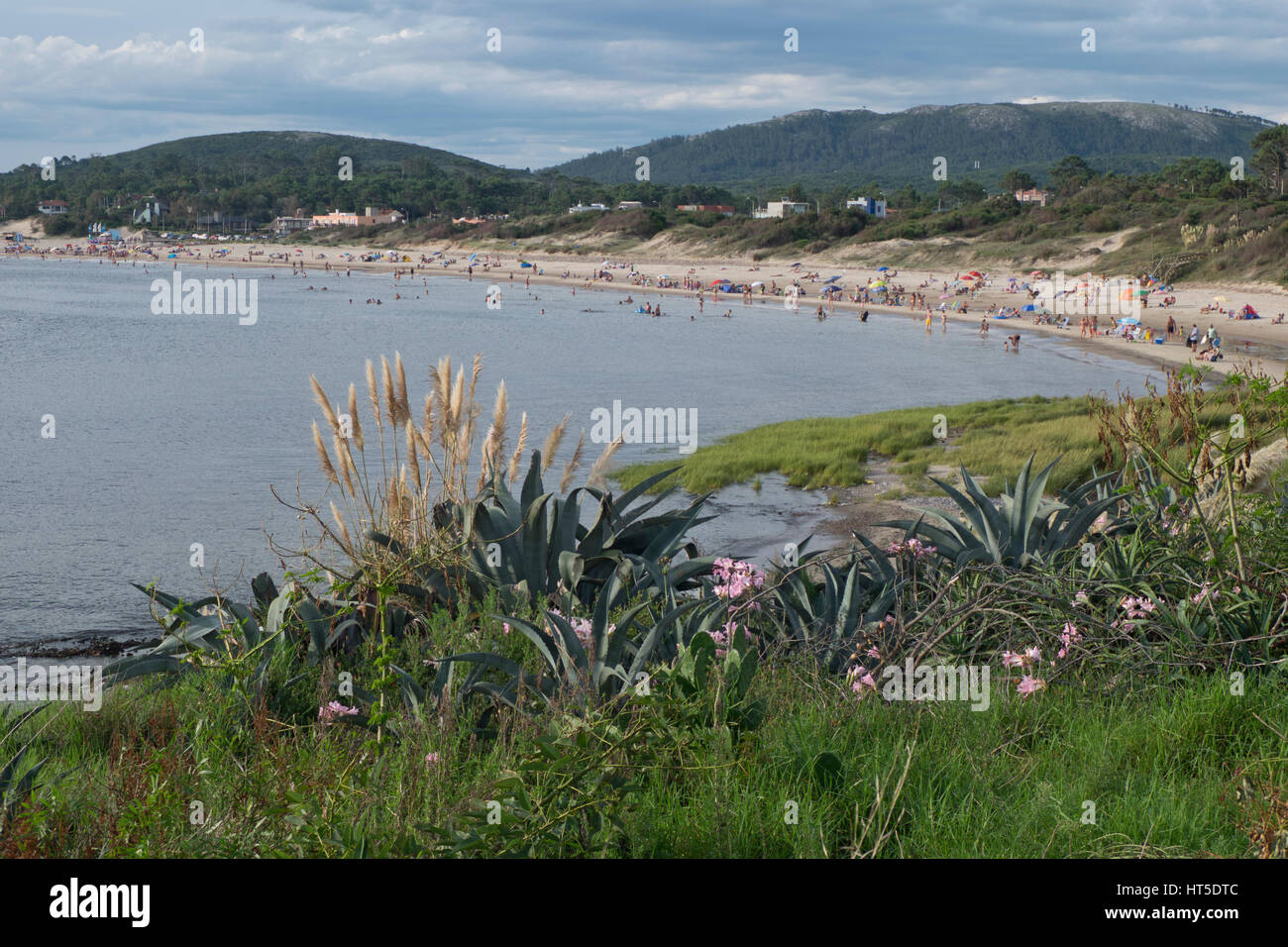 The San Francisco beach in Punta Colorada, Uruguay, South America Stock ...