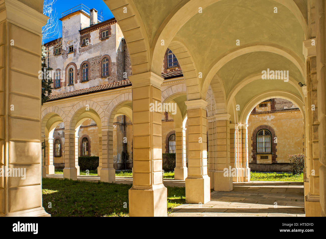 Italy Piedmont Collegno Certosa Reale Stock Photo - Alamy
