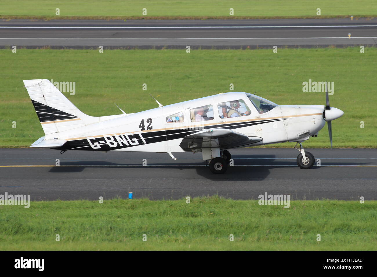 G-BNGT, a Piper PA-28-181 Archer II operated by the Edinburgh Flying ...