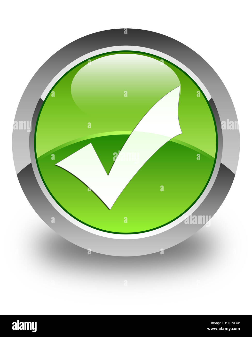 Green tick icon hi-res stock photography and images - Alamy