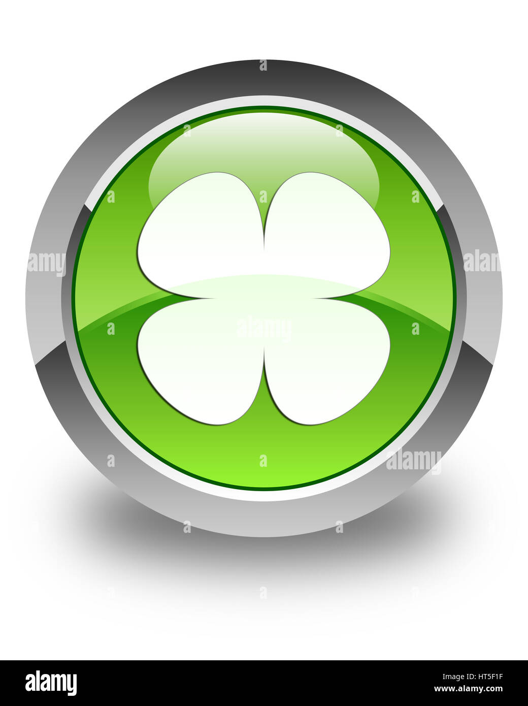 Green flower icon hi-res stock photography and images - Alamy