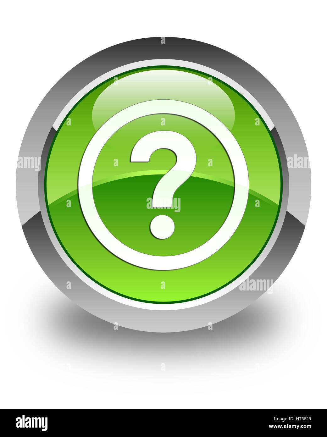 Green question mark icon hi-res stock photography and images - Alamy