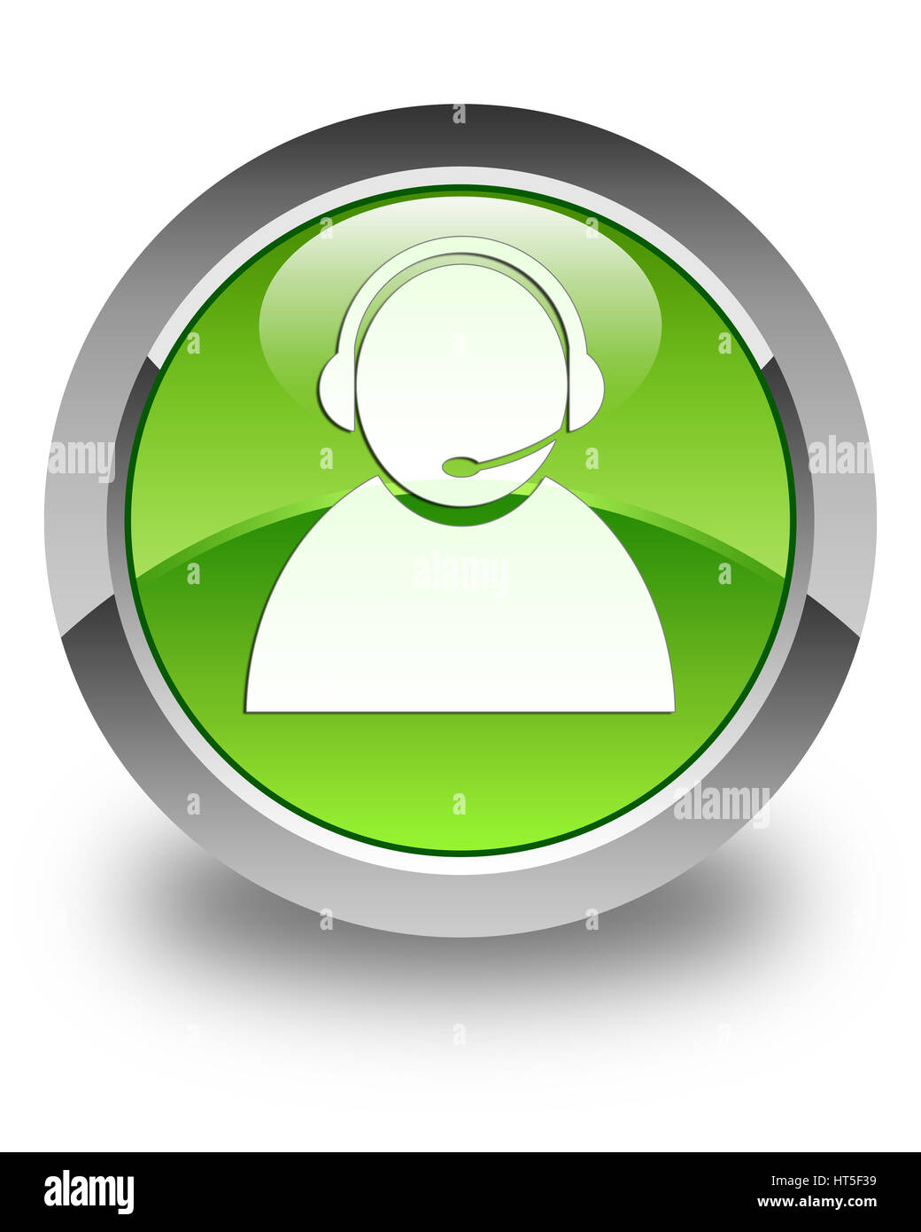 Customer care icon hi-res stock photography and images - Alamy