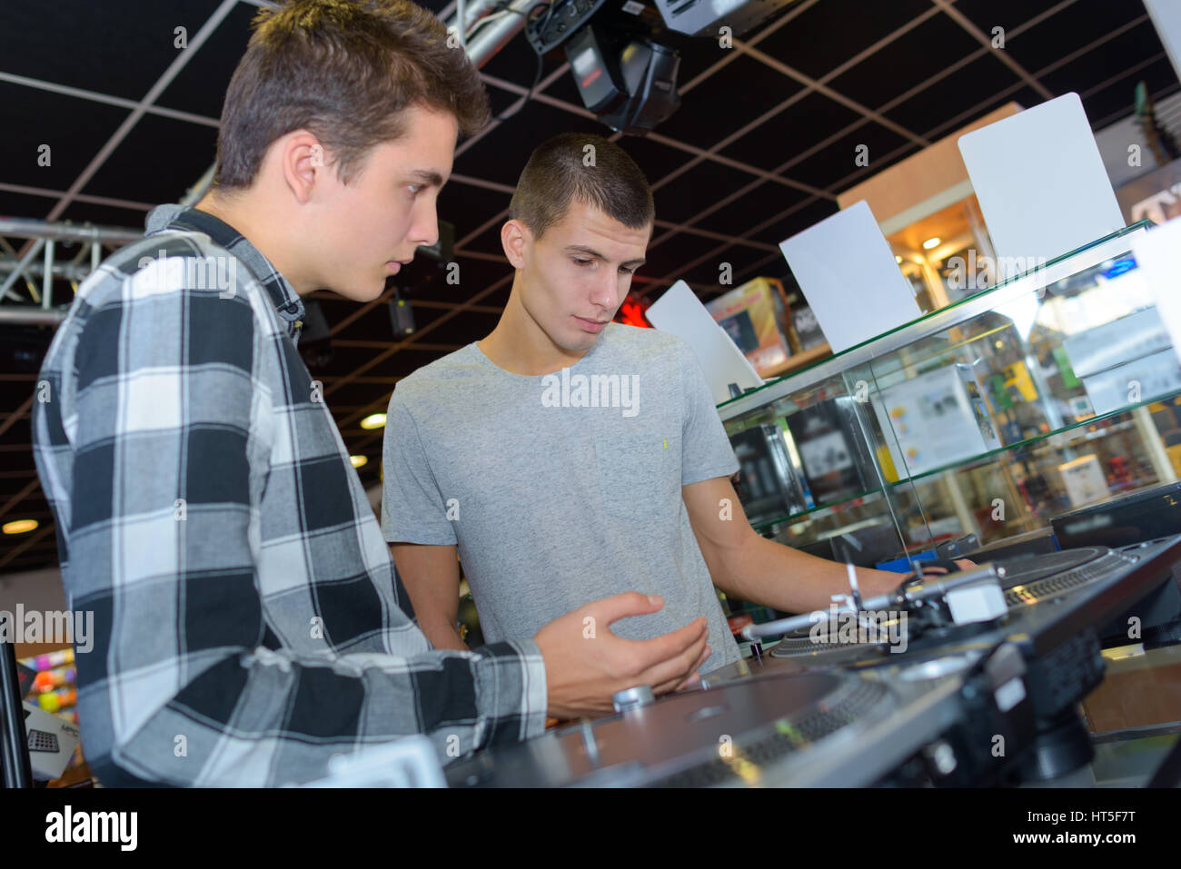 Dj Behind Decks High Resolution Stock Photography and Images - Alamy