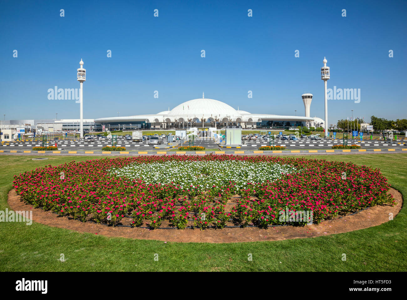 Sharjah International Airport near Dubai international airport, United ...