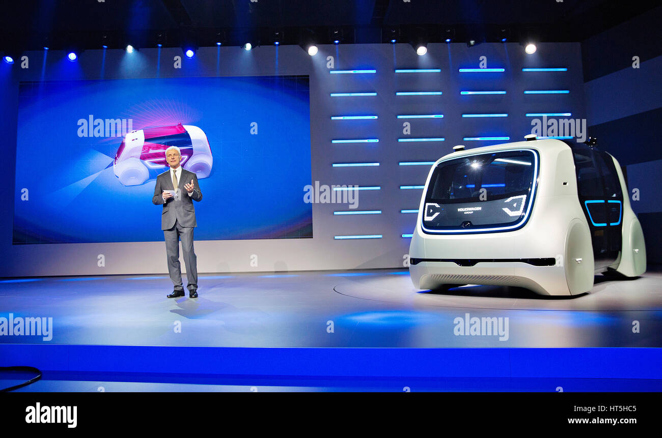 Matthias Muller, CEO, Volkswagen Group, concept car, Sederic ...