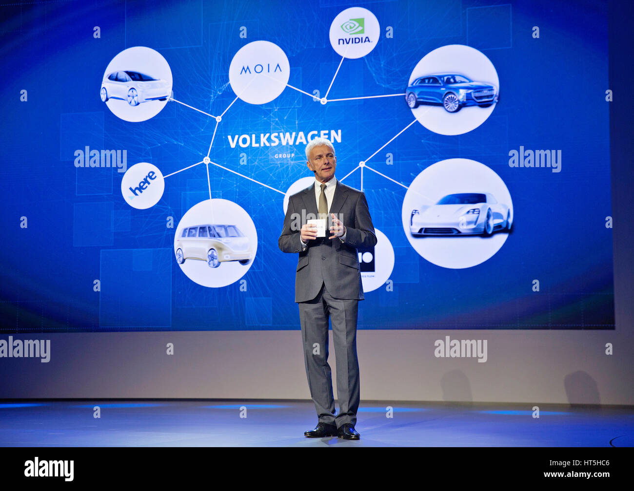 Matthias Muller, CEO, Volkswagen Group, concept car, Sederic ...