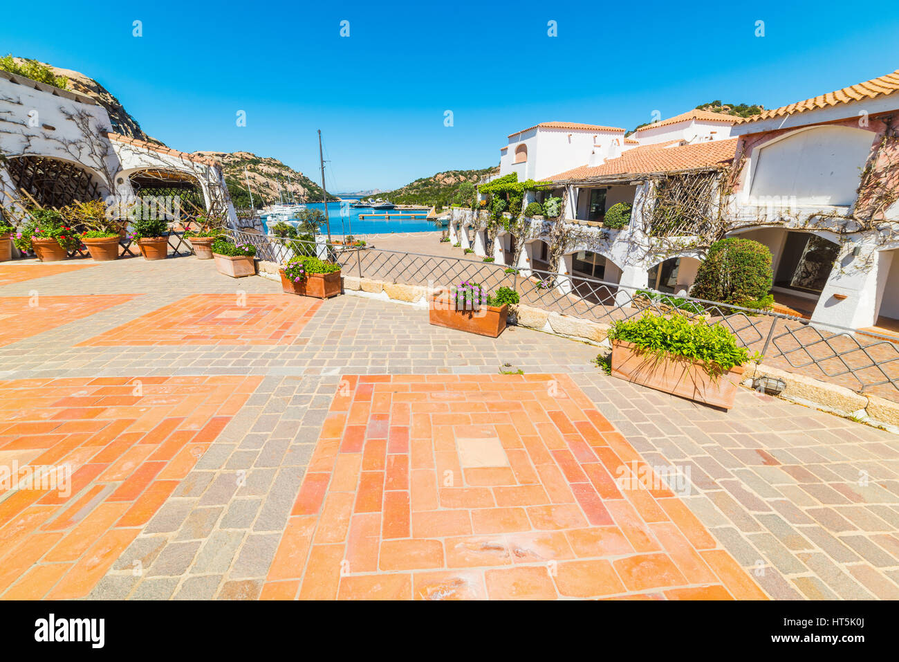 Poltu Quatu on a sunny day, Sardinia Stock Photo - Alamy