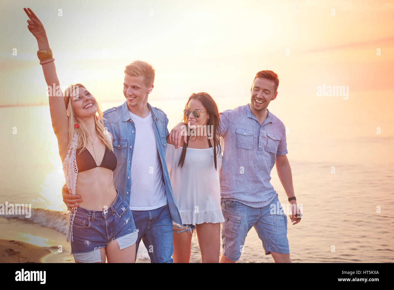 Feeling carefree hi-res stock photography and images - Alamy