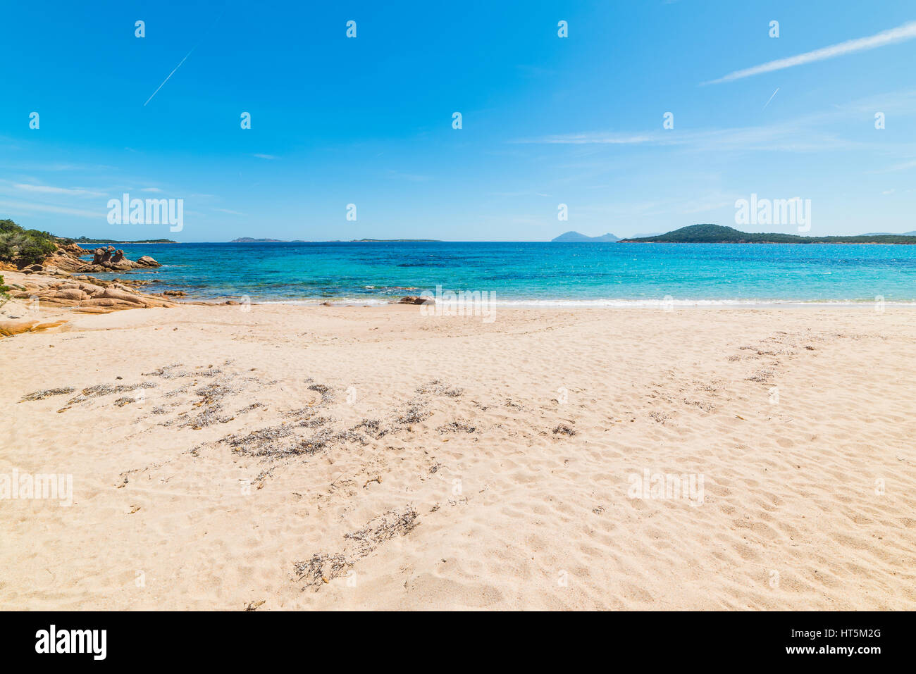 Liscia Ruja beach in Sardinia Stock Photo - Alamy