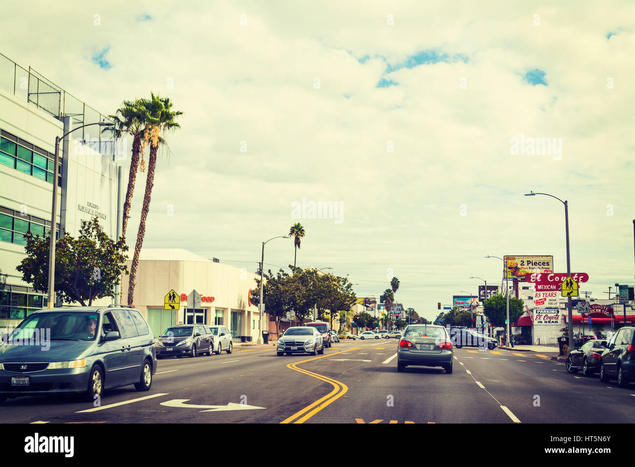 Street Intersection California High Resolution Stock Photography and ...