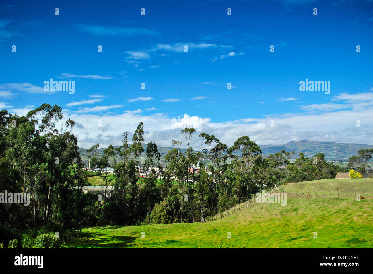 Andean landscape. El Tambo. Ingapirca. Ecuador Stock Photo - Alamy