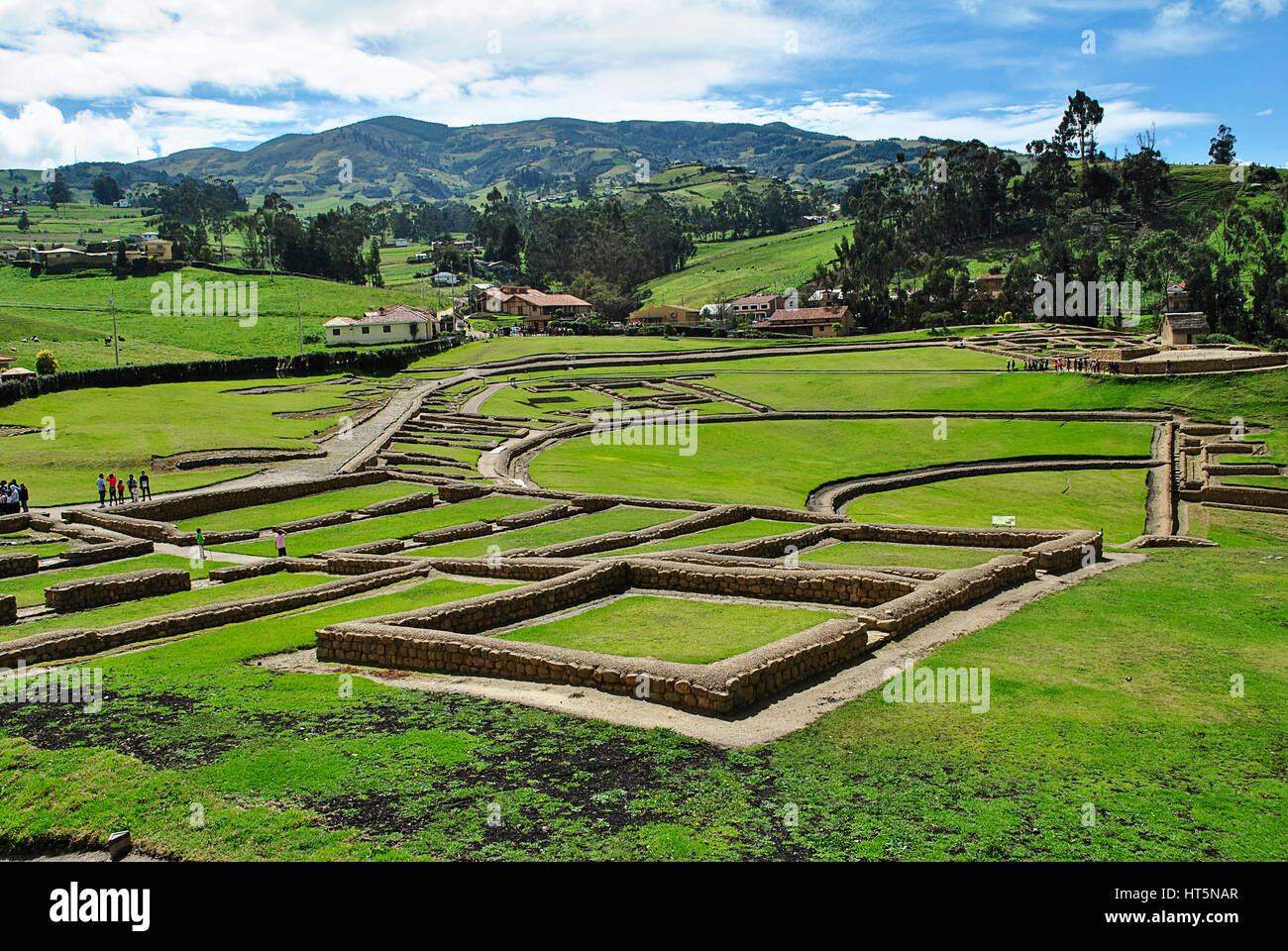 Rooms in Inca Ruins. Ingapirca. Ecuador Stock Photo - Alamy