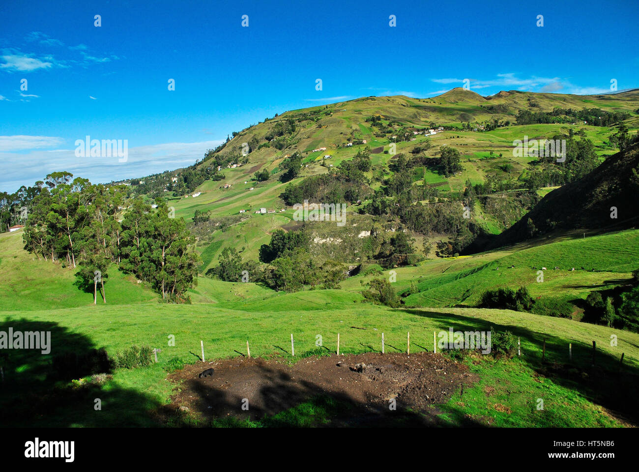 Andean landscape. El Tambo. Ingapirca. Ecuador Stock Photo - Alamy