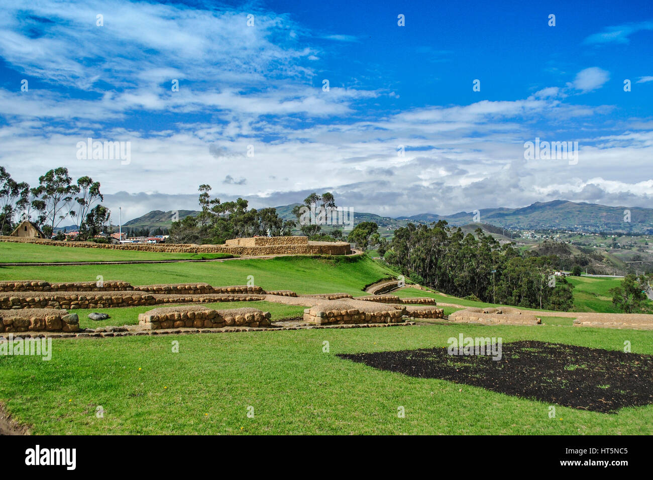 Temple of the Sun, in Inca Ruins. Ingapirca. Ecuador Stock Photo - Alamy