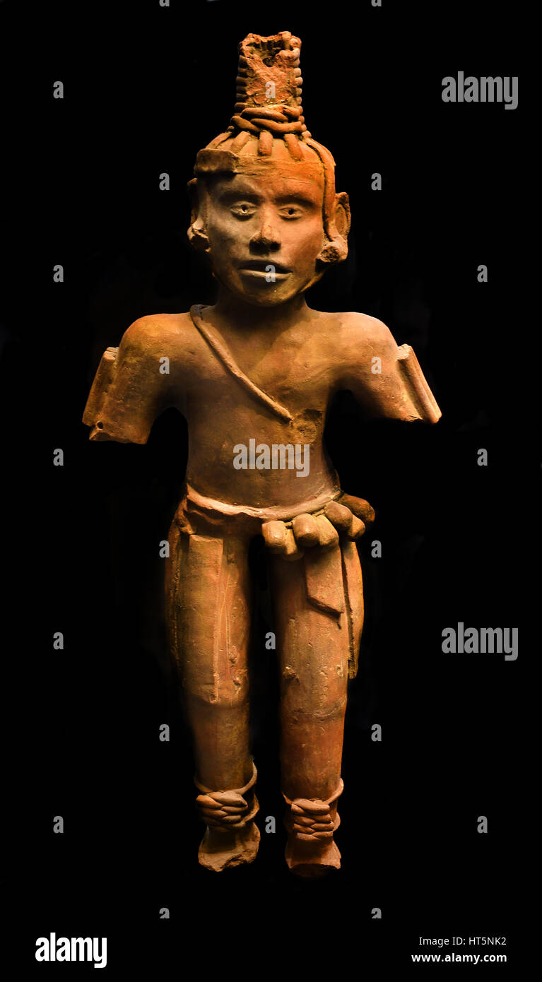 Clay figure 250 - 700 Mexico Teotihuacan Culture The Mayans - Maya ...