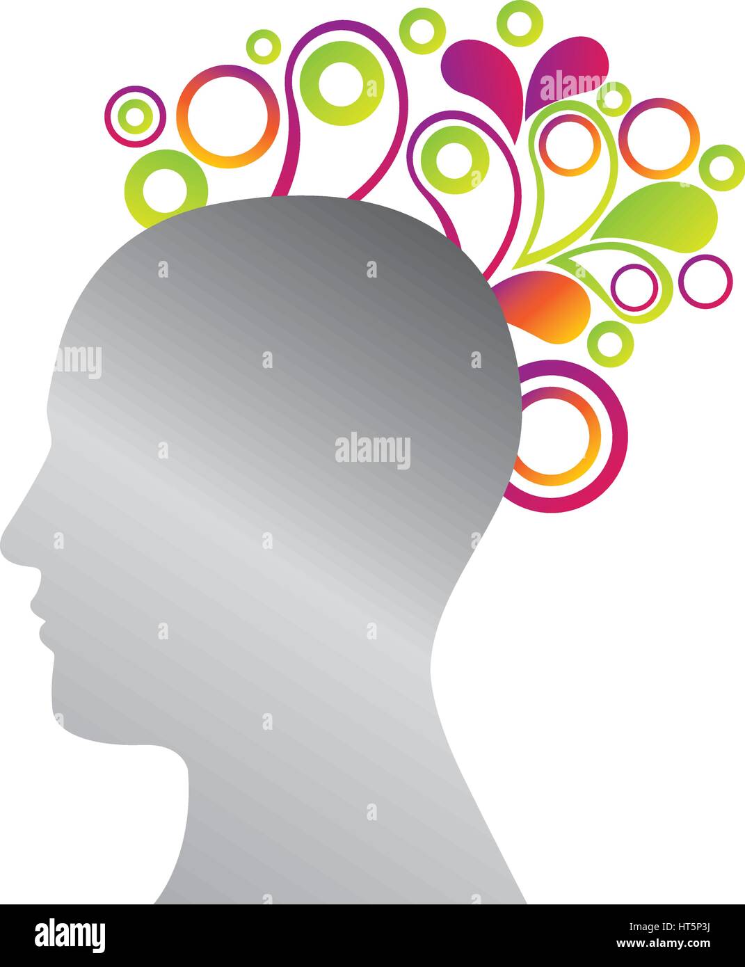 silver contour human with figures icon Stock Vector Image & Art - Alamy
