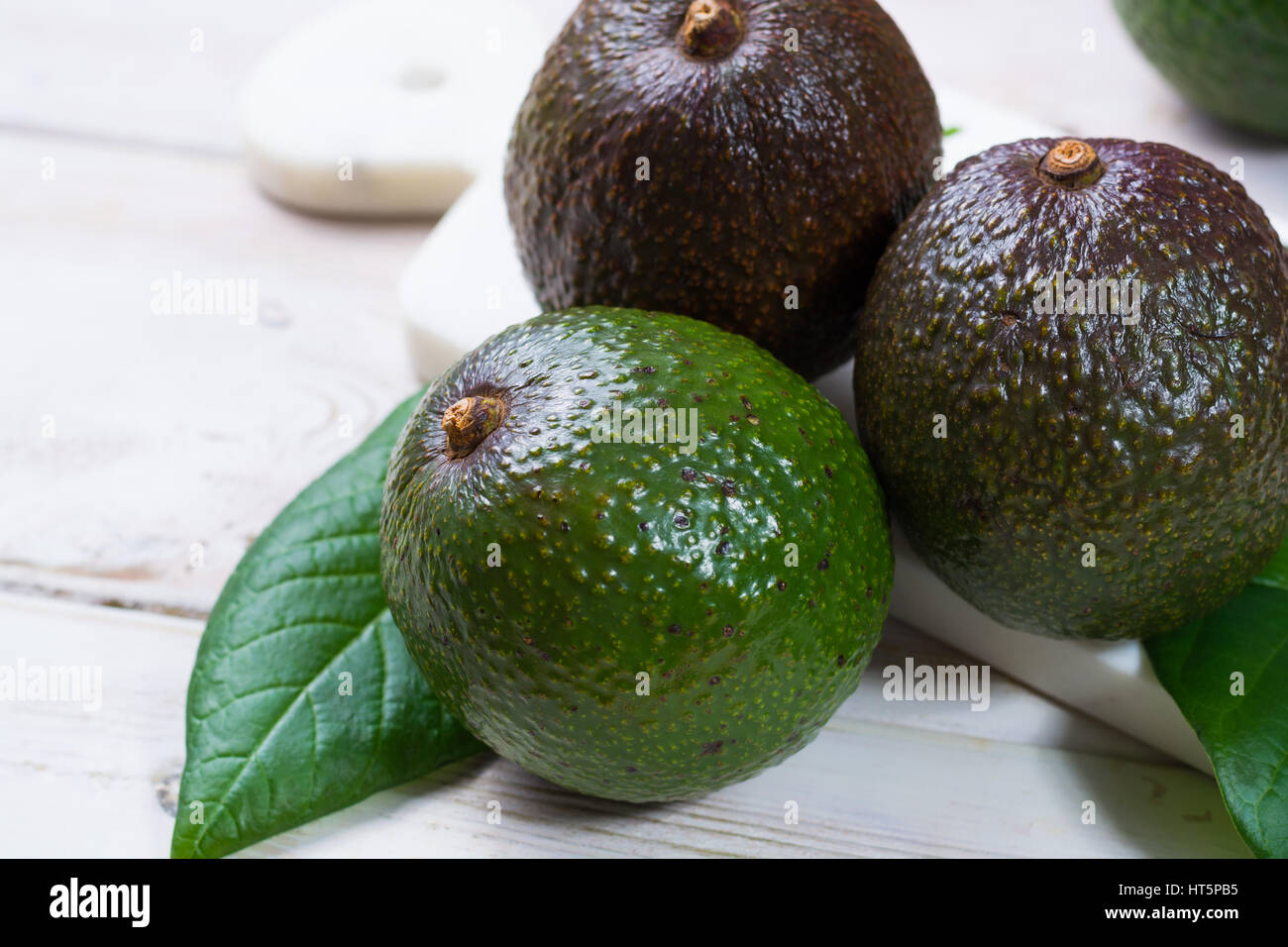 Green fresh avocado from organic avocado plantation - healthy food ...