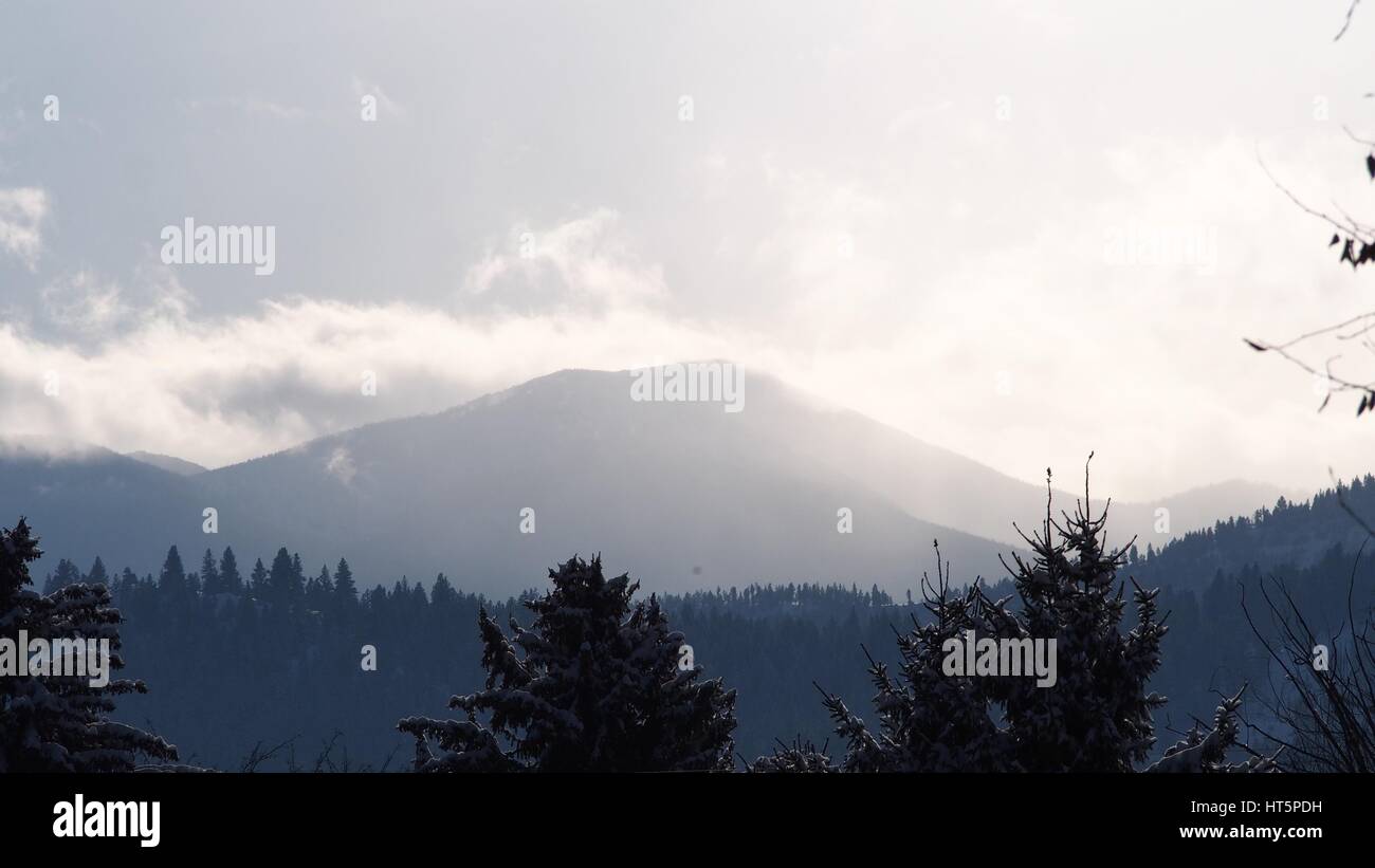 Siyeh Pass Glacier National Park Stock Photo - Alamy