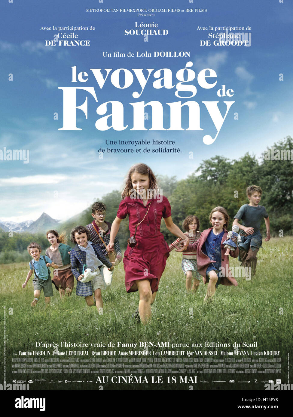 FANNY'S JOURNEY, (aka LE VOYAGE DE FANNY), French poster, from left ...
