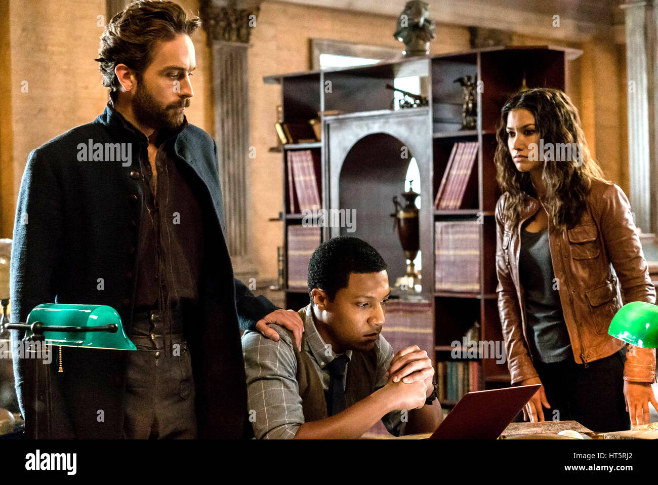 SLEEPY HOLLOW, l-r: Tom Mison, Jerry MacKinnon, Janina Gavankar in ...