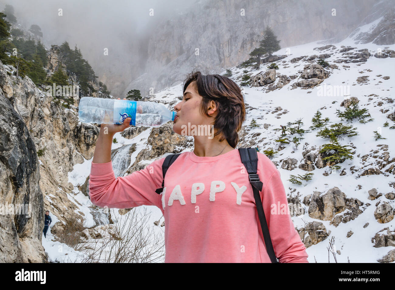 Model beauty winter hi-res stock photography and images - Alamy