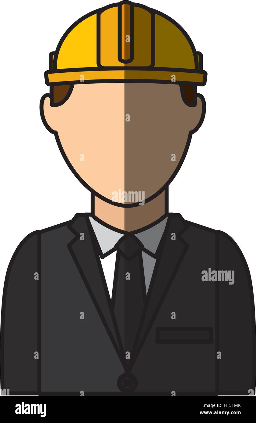 engineer construction worker avatar Stock Vector Image & Art - Alamy