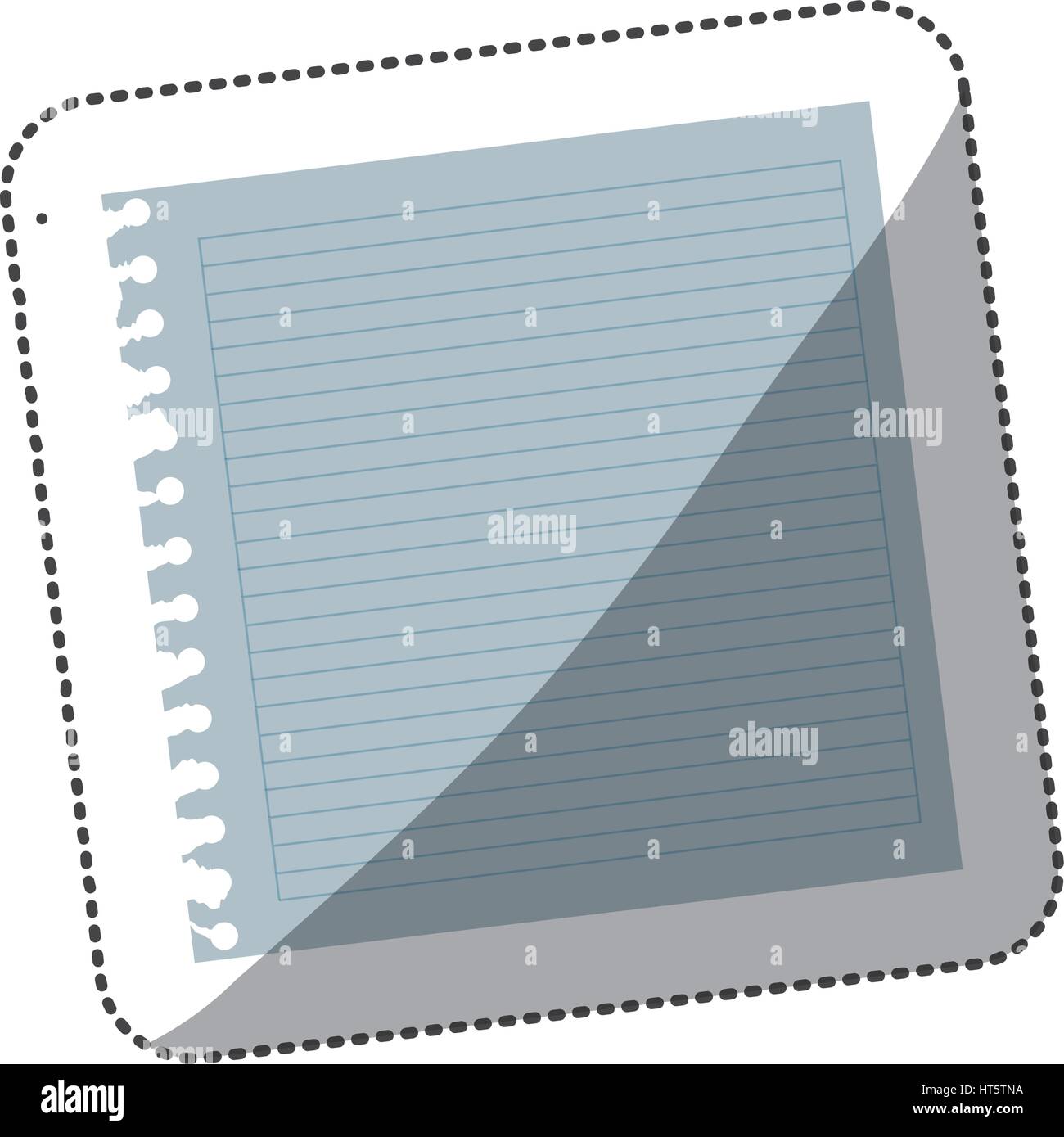 color notebook school icon Stock Vector Image & Art - Alamy