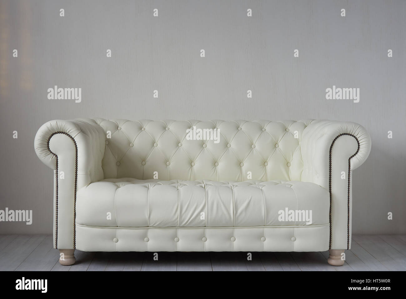 White Leather Couch Texture
