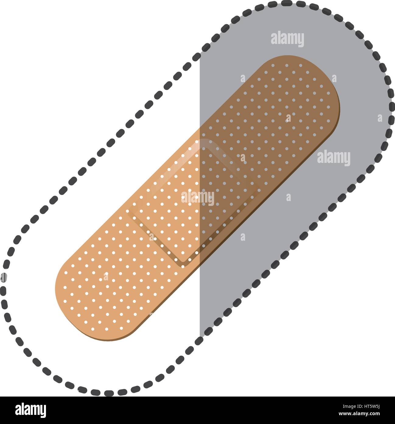 color band aid icon Stock Vector Image & Art - Alamy