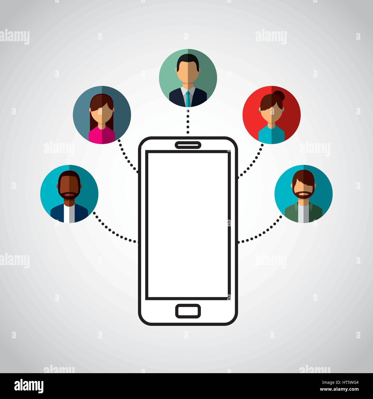 social media network icons Stock Vector Image & Art - Alamy