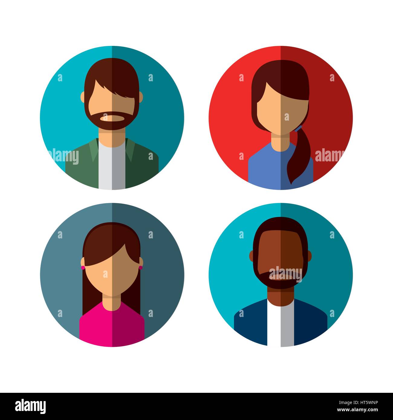 group person avatars characters Stock Vector Image & Art - Alamy