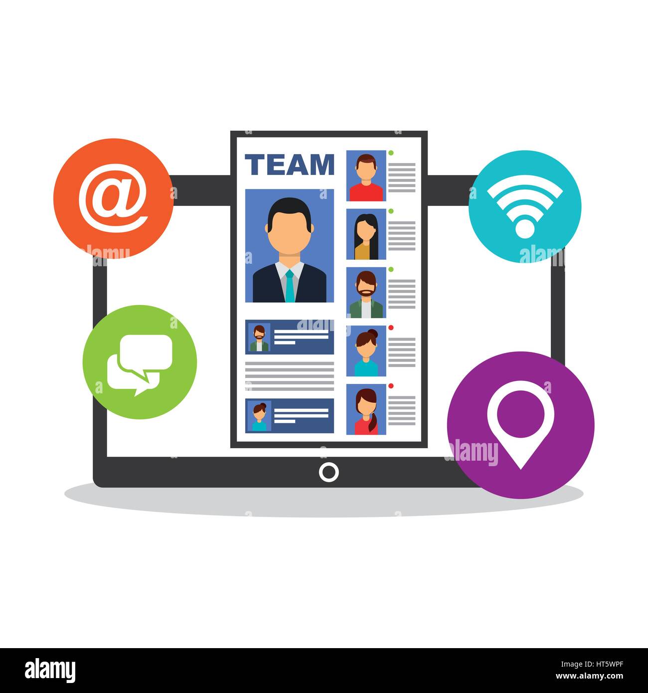 social media network icons Stock Vector Image & Art - Alamy