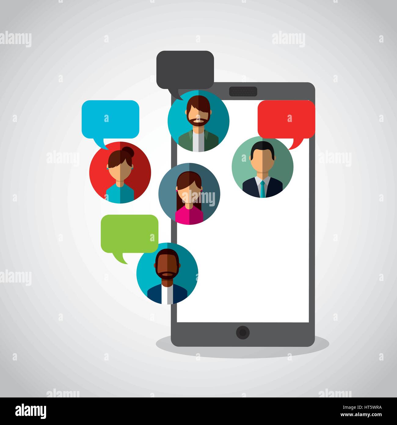social media network icons Stock Vector Image & Art - Alamy