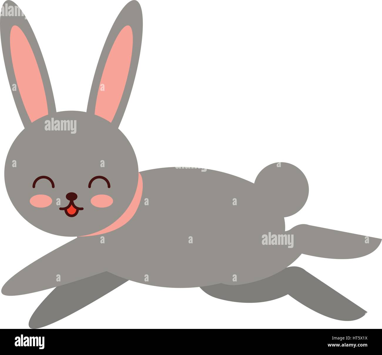 cute rabbit character icon Stock Vector Image & Art - Alamy