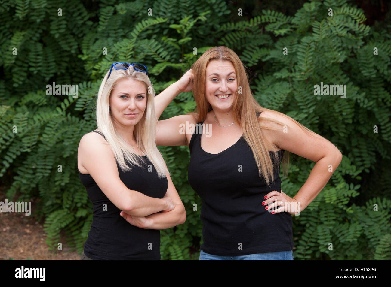 Girls Outside In Nature Hi Res Stock Photography And Images Alamy