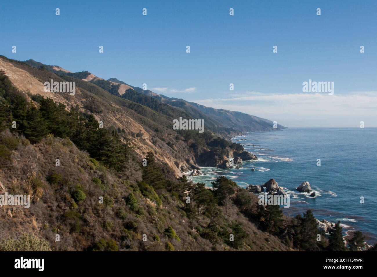 Santa lucia mountains california hi-res stock photography and images ...