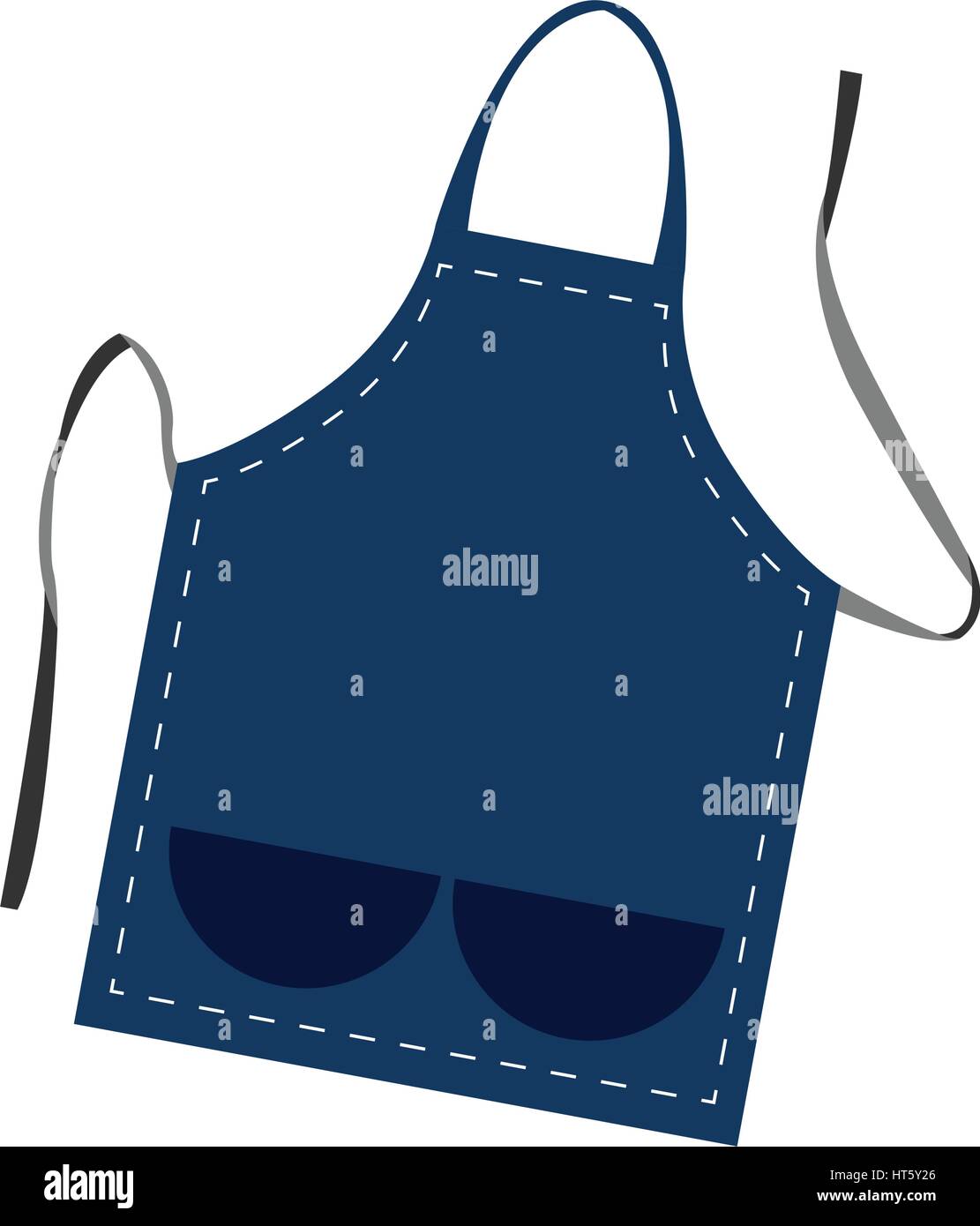 Apron for protection Stock Vector Images - Alamy